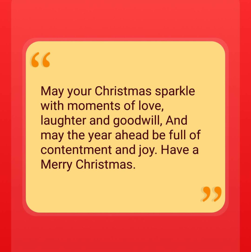 100 Merry Christmas WhatsApp Statuses to Wish Friends 2020