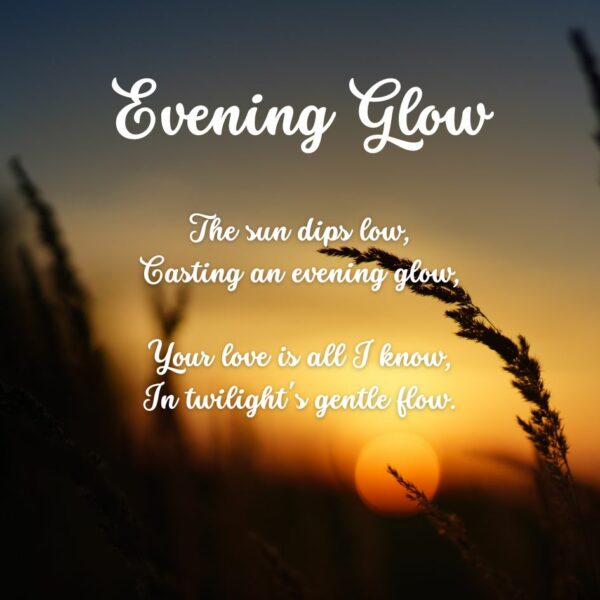 60+ Good Evening Love Quotes, Messages and Poems