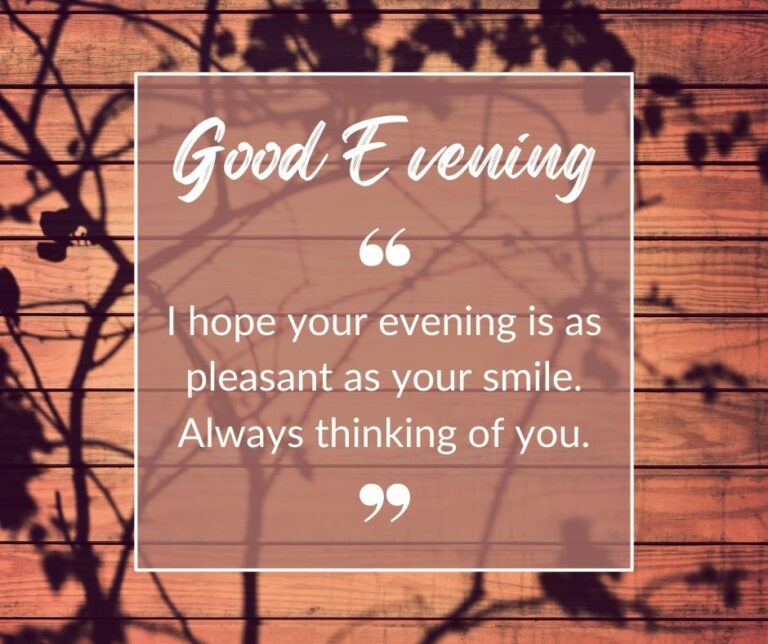 60+ Good Evening Love Quotes, Messages and Poems