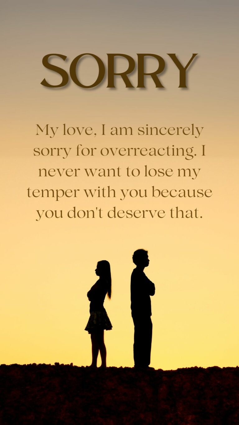 I'm Sorry Love Quotes for Her & Him - Apology Quotes Pics